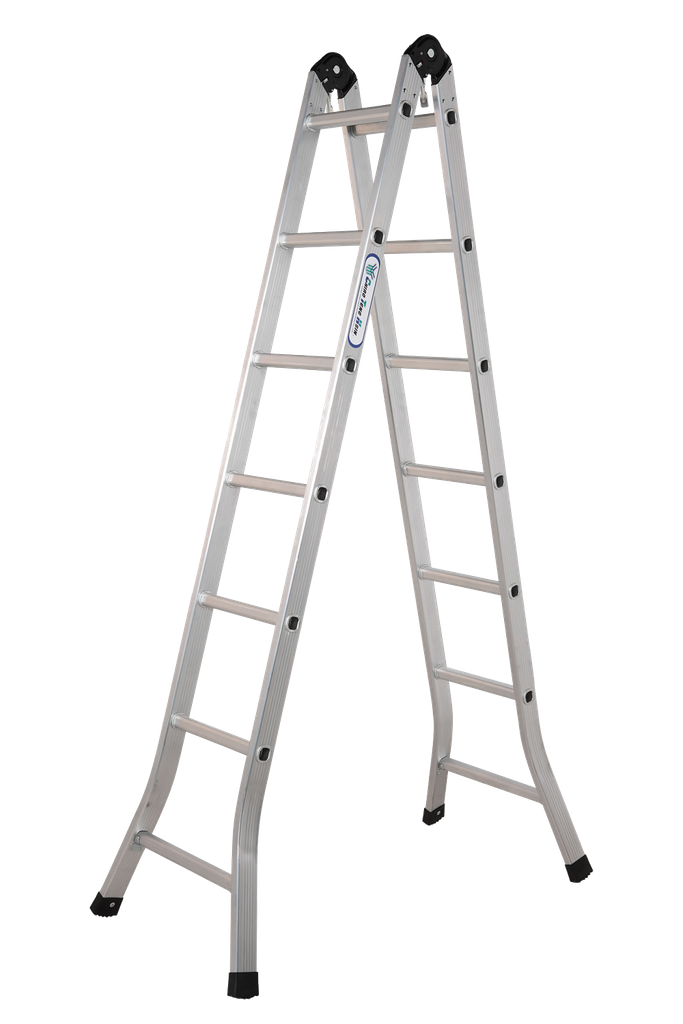 B2-145 Folding Aluminum Ladder: Versatile and Durable for Any Surface ...