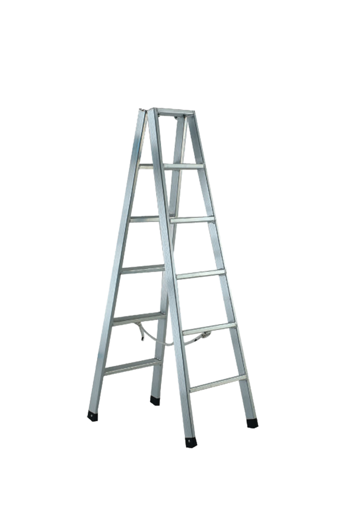 CR3-06 Aluminum Stepladder ensures safety with its 120KG load capacity ...